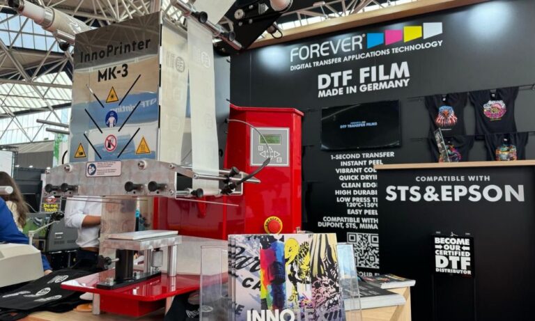 Innotransfers And FOREVER Partner At FESPA To Showcase Blazing-Fast DTF ...